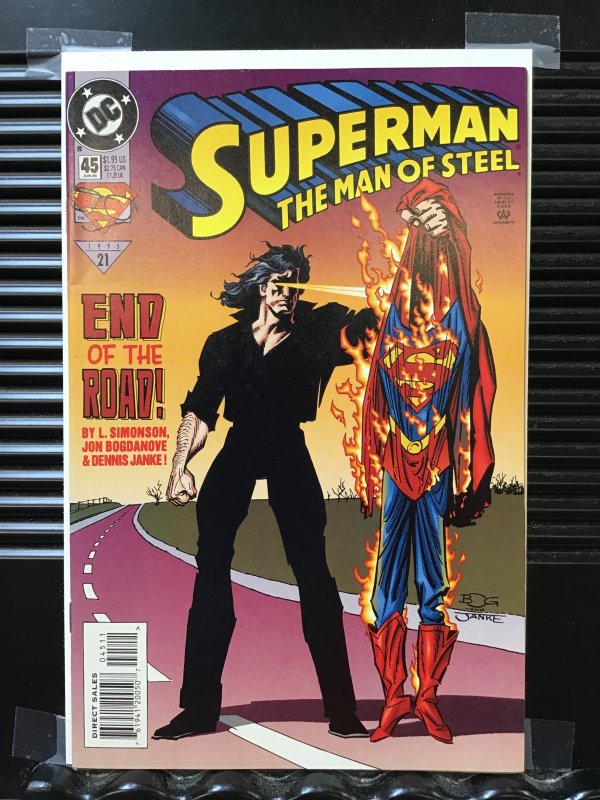 Superman: The Man of Steel #45 DC Universe Corner Box Variant (1995 ...