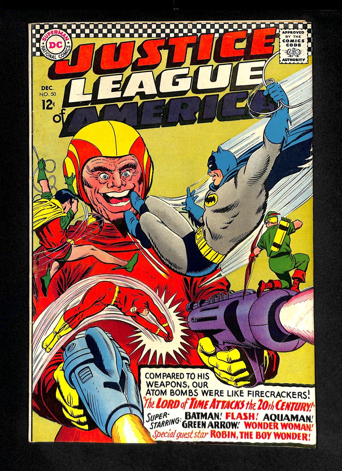Justice League Of America #50 Lord of Time Attacks! | Comic Books ...