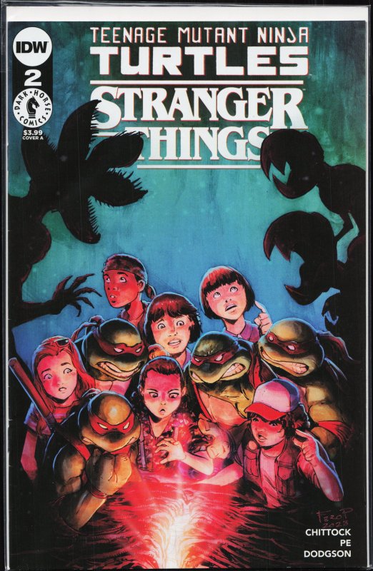Teenage Mutant Ninja Turtles x Stranger Things #2 (2023) Teenage Mutant ...