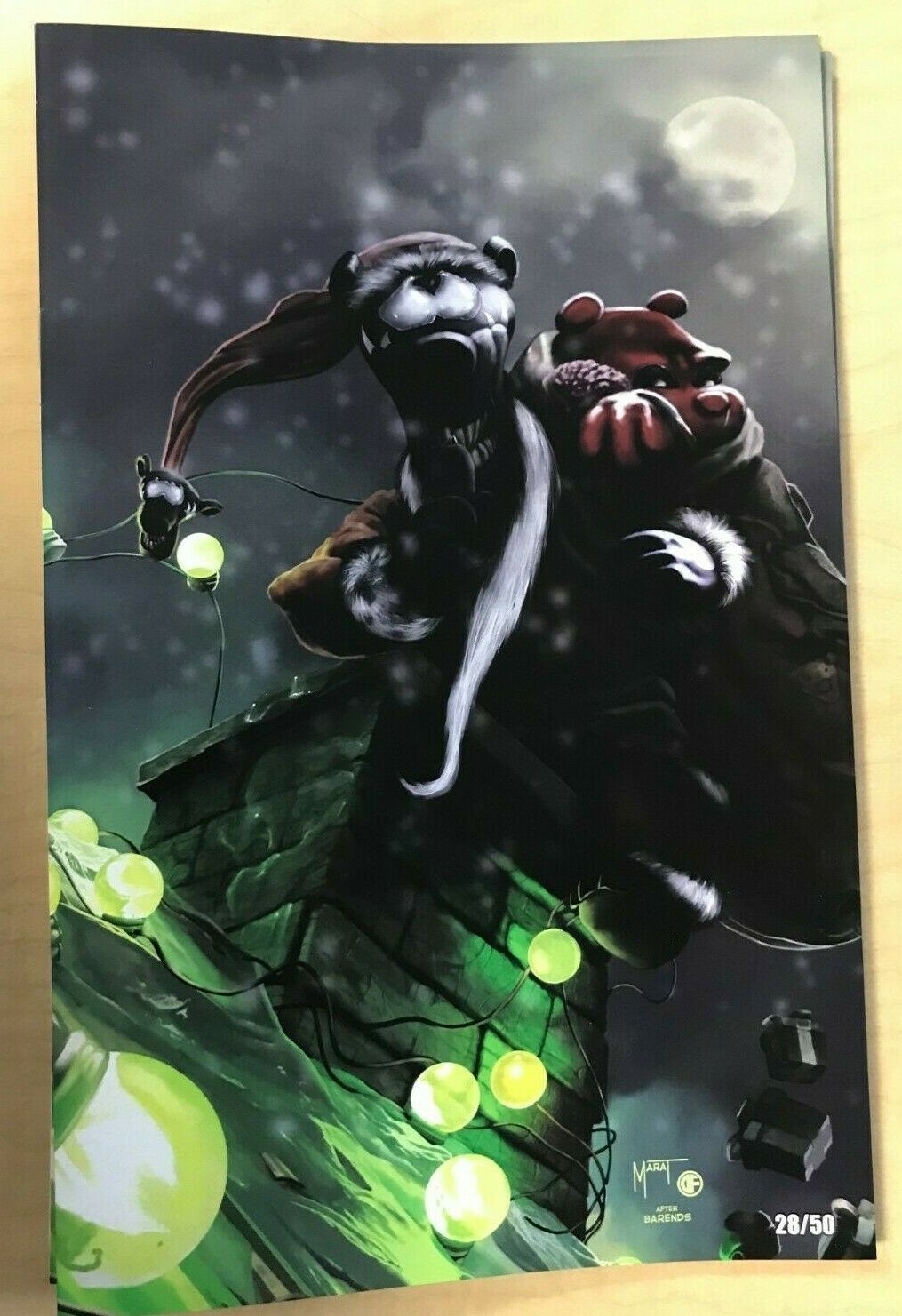 Tiggomverse Spawn #313 Bjorn Barends Variant VIRGIN Homage by Marat ...