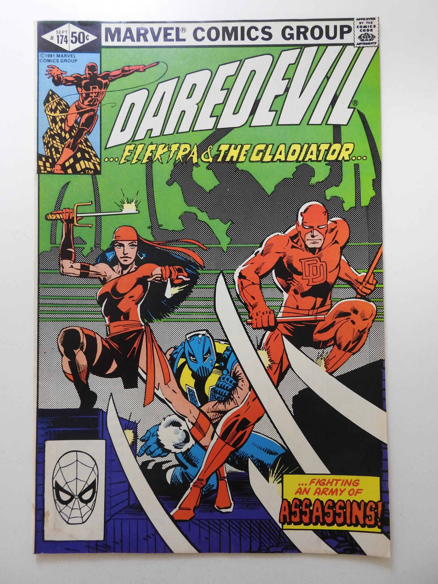 Daredevil #174 (1981) Frank Miller Run! W/Elektra! Sharp VG+ Condition ...