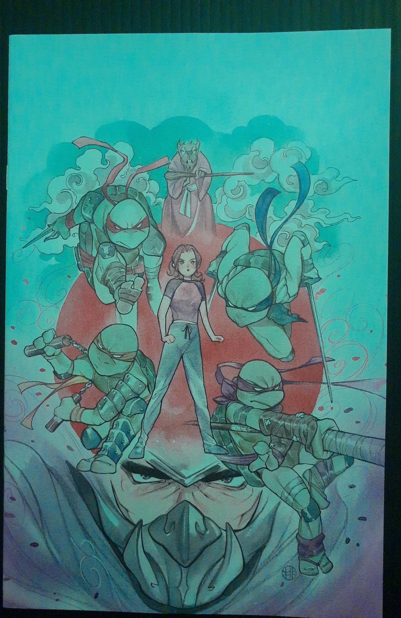 Teenage Mutant Ninja Turtles #110 Peach Momoko Virgin Variant | Comic ...