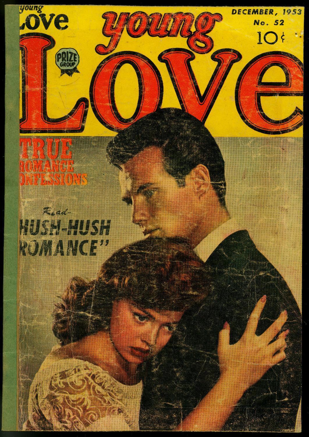 Young Love #52 1953- Pop Hollinger restored- Photo cover Poor | Comic ...