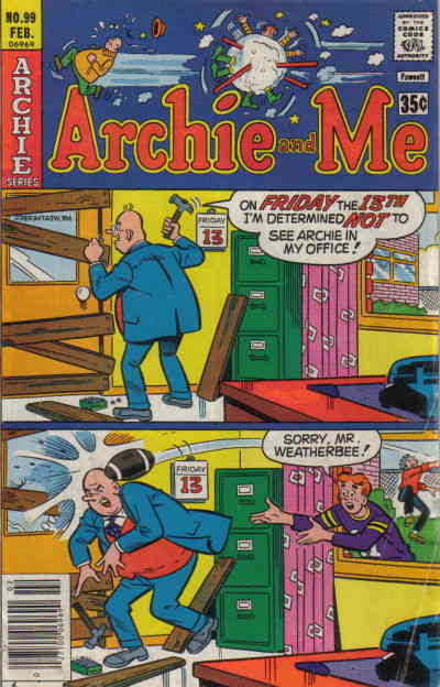 Archie and Me #99 VG ; Archie | low grade comic Friday the 13th Cover ...