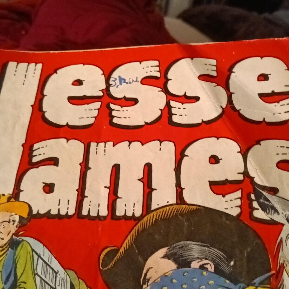 Jesse James July 1953-Realistic-Avon-Western-Joe Kubert ART Golden Age ...