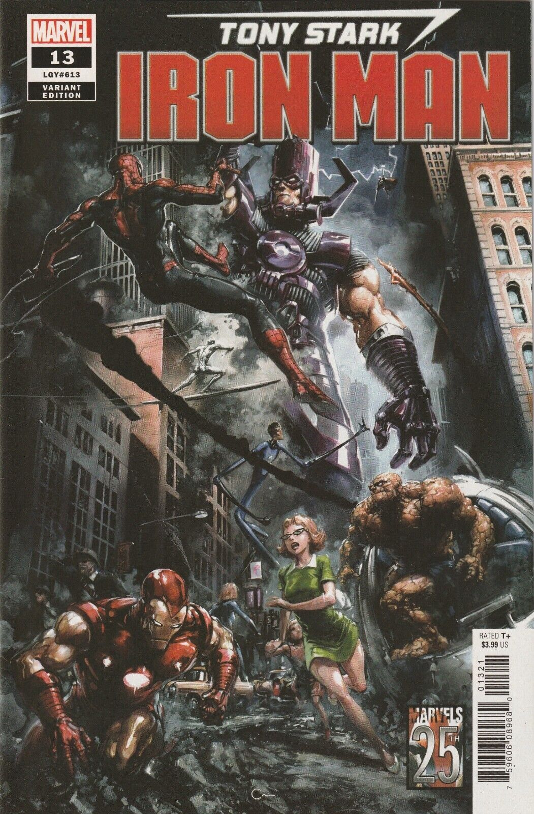 Tony Stark Iron Man # 13 Crain Variant Cover NM Marvel 2018 Series [S6 ...