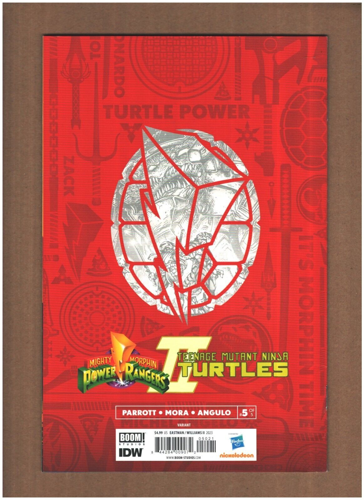Mighty Morphin Power Rangers/Teenage Mutant Ninja Turtles II #5 Boom ...