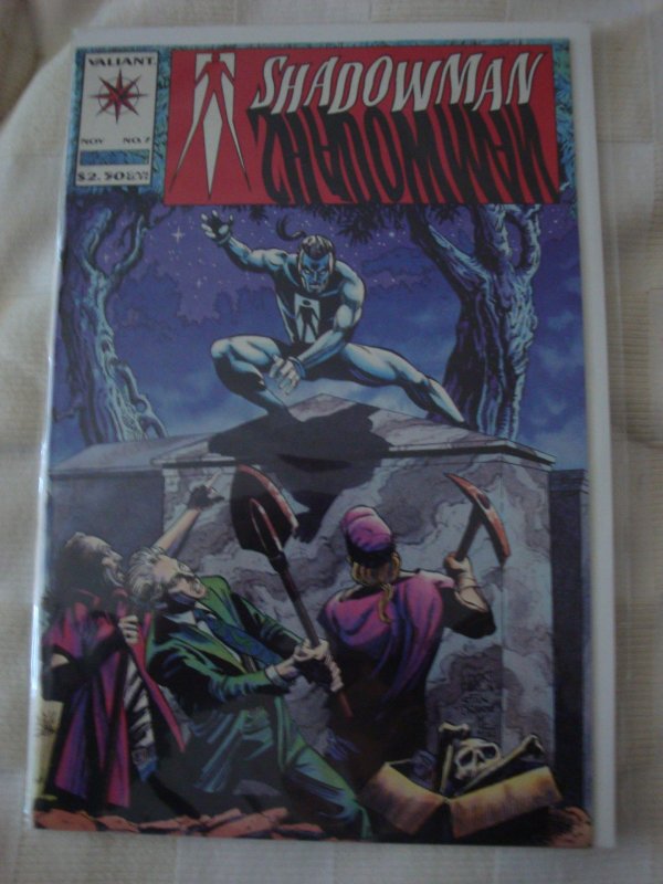 Shadowman (Vol. 1) #7 Don Perlin Cover & Art | Comic Books - Bronze Age, Valiant, Shadowman ...