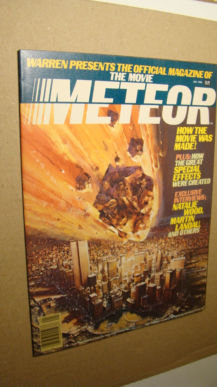 Warren Presents Meteor *Nice* 1980 Spacemen Famous Monsters W/Poster ...