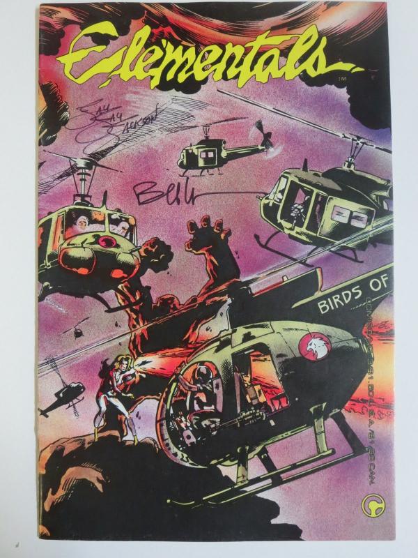 Elementals (Comico 1985) #3 Signed by Jay Jay Jackson and Bill ...