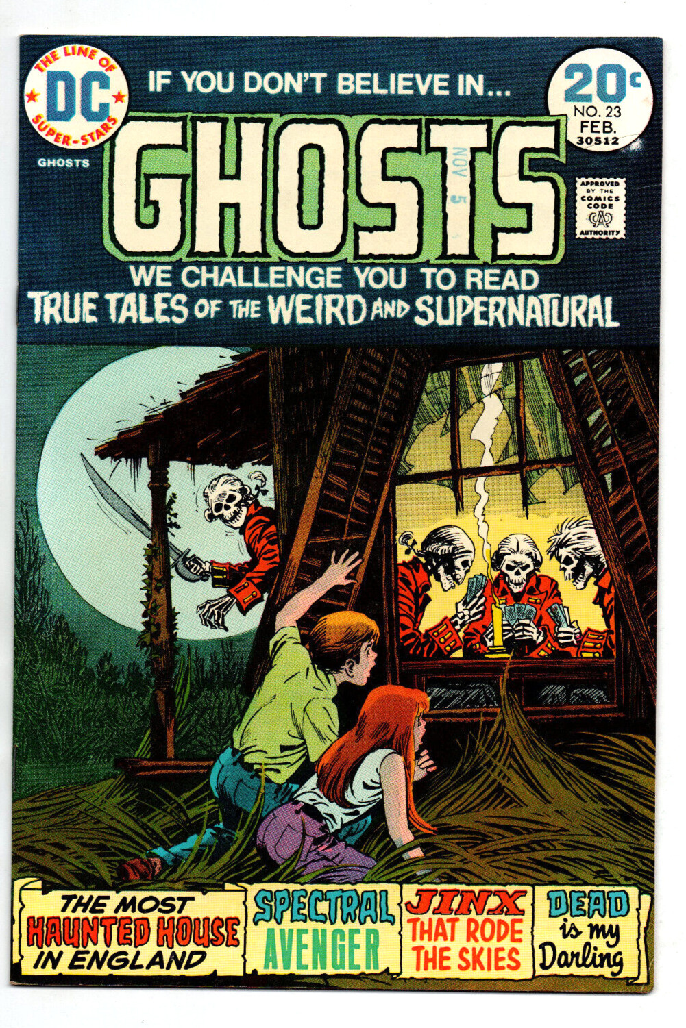 Ghosts #23 - Nick Cardy - Horror - 1974 - VF/NM | Comic Books - Bronze Age, DC Comics, Horror ...