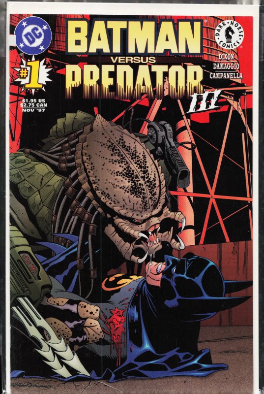 Batman / Predator III [Batman Versus Predator III] #1 (1997) Predator ...