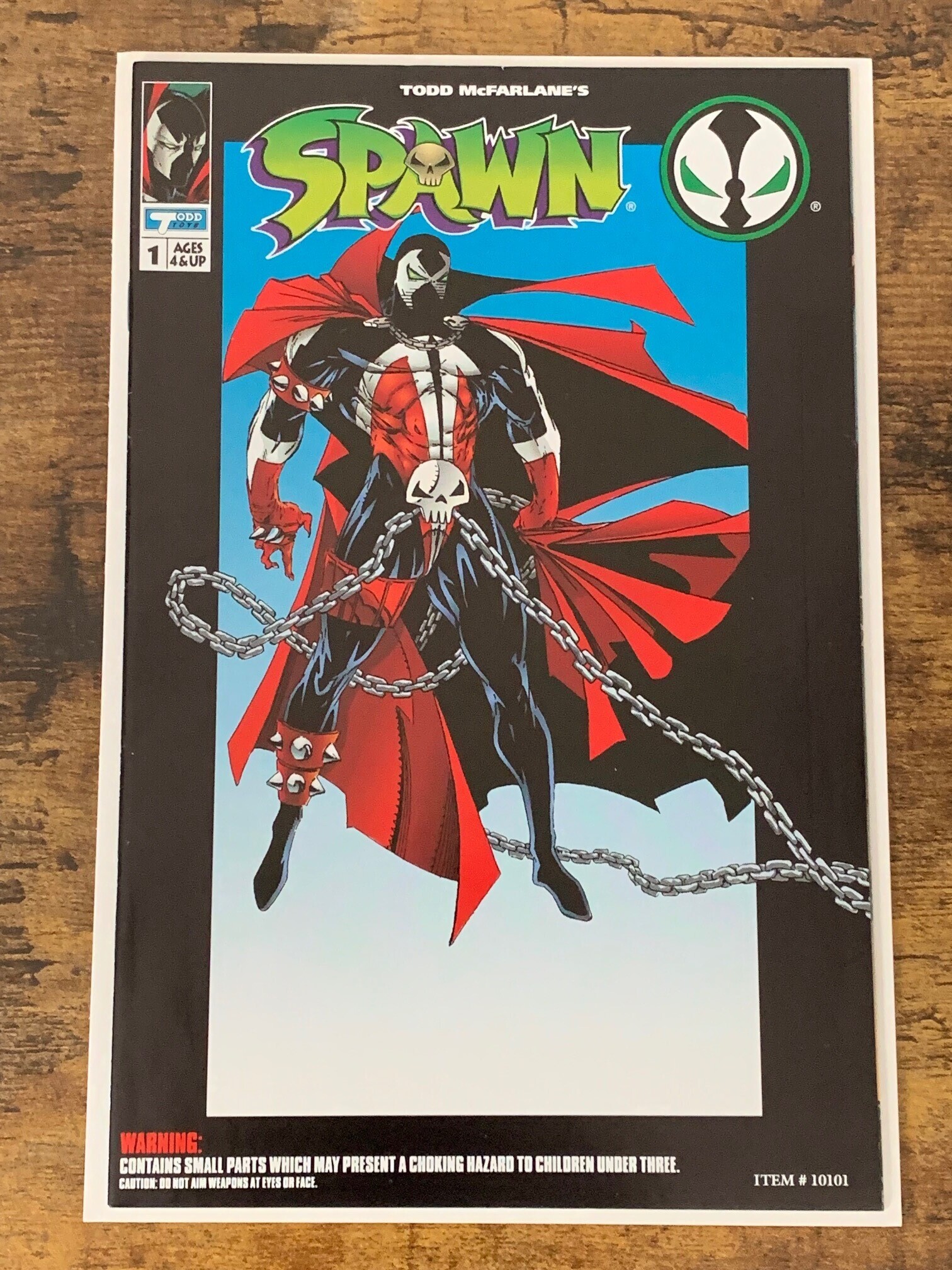 Spawn Figure #1 (1994). VF+. Spawn-c. Toy insert. | Comic Books ...