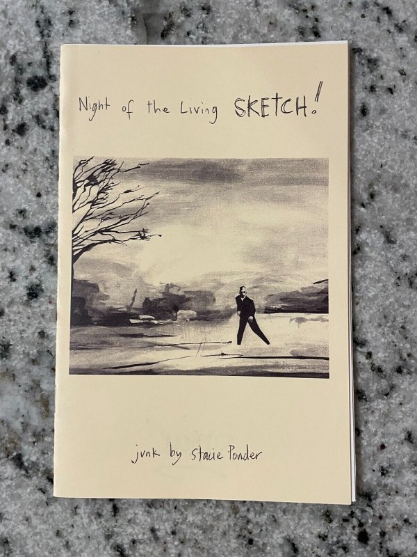 Night Of Living Sketch Ashcan Comic Book By Stacie Ponder SIGNED ...