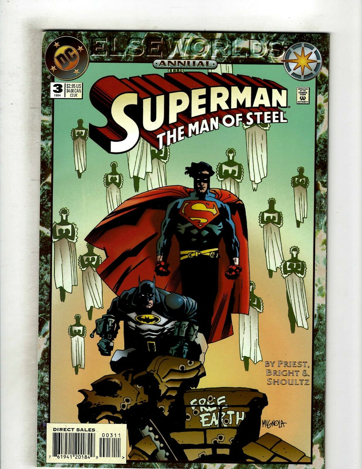 12 Comics Nightwing 95 109 Rann 1 Batman 7 Superman 3 Lucifer 52 ...