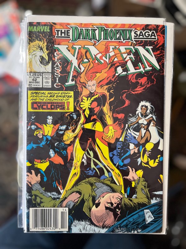 Classic X-Men #42 (1989) | Comic Books - Copper Age, Marvel, Superhero ...
