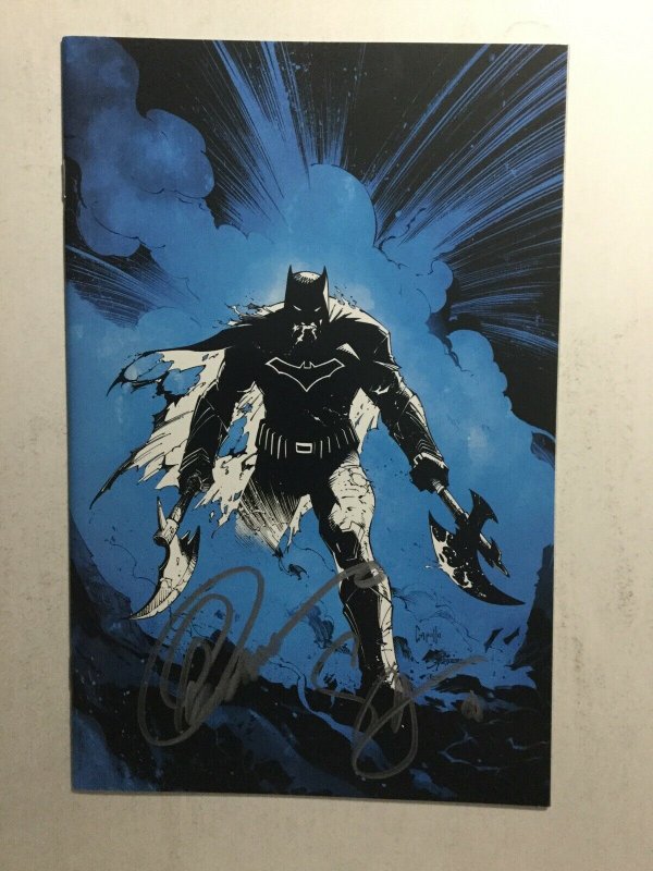 Dark Nights: Metal 1 Comicsketchart Blue Virgin Variant Signed Snyder ...