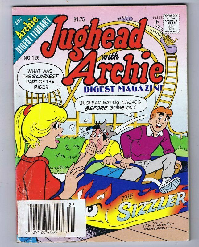 Jughead With Archie Digest 125 Original Vintage 1995 Archie Comics
