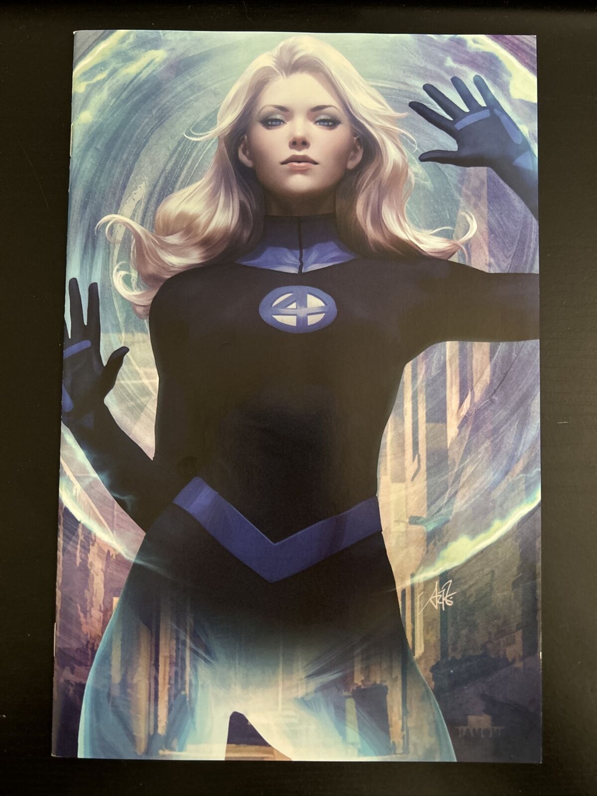 Fantastic Four 1 Comicxposure Stanley Artgerm LAU Invisible Woman ...
