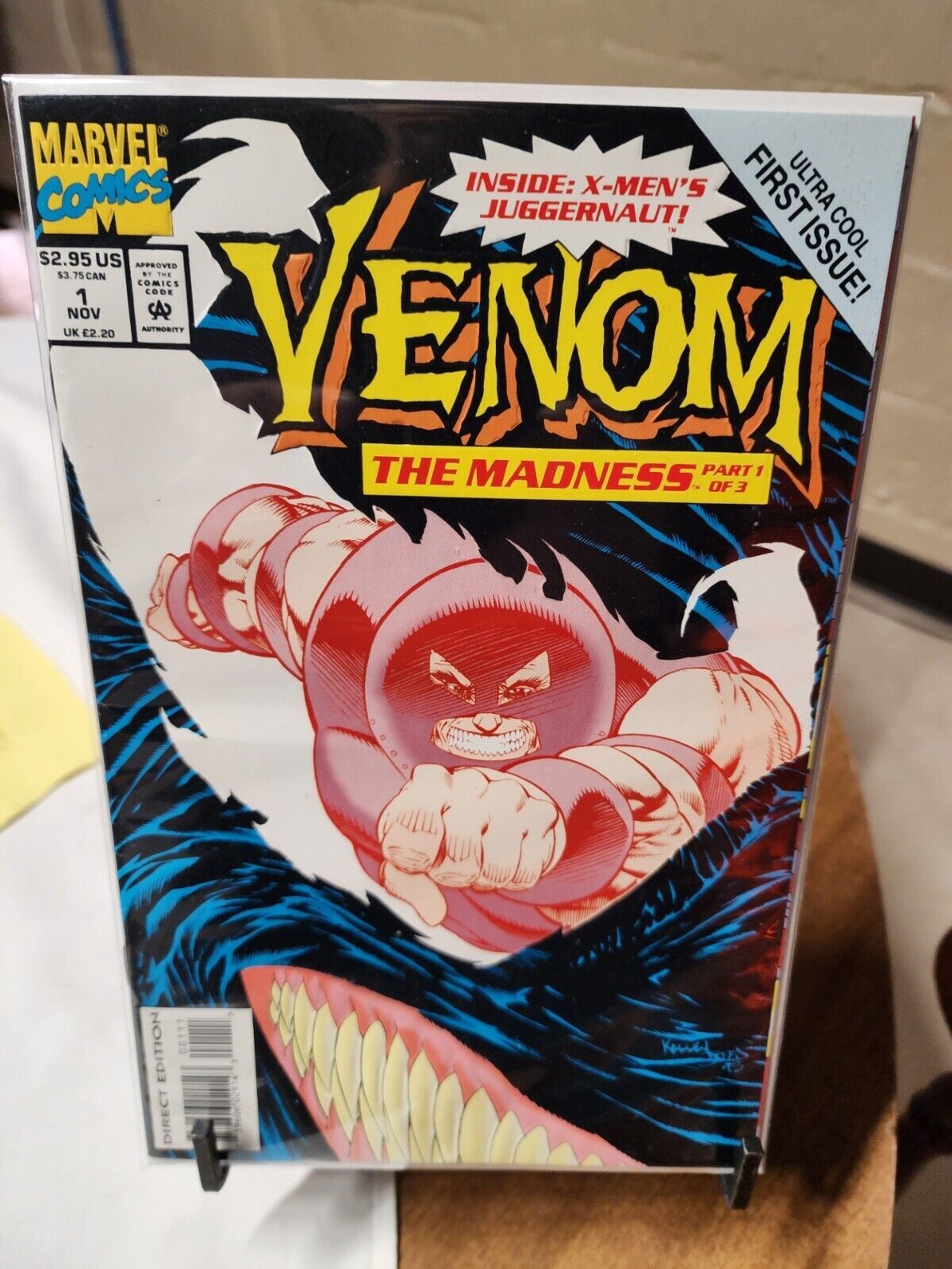 Venom The Madness Complete Set #1 #2 #3 1993 Marvel Comics | Comic ...