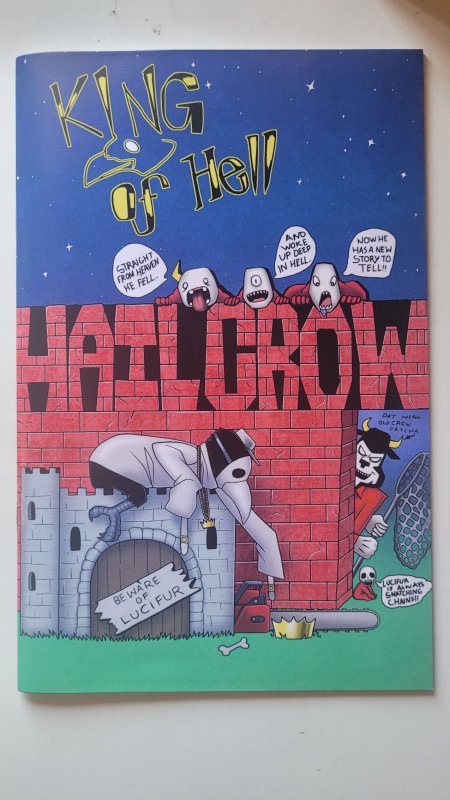 Hail Crow King Of Hell Javan Jordan Doggystyle Homage ComixLounge ...
