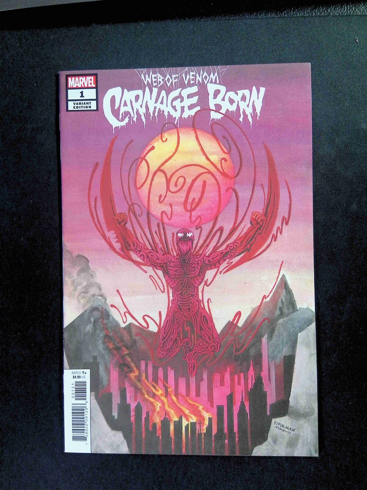 Web of Venom Carnage Born #1B Marvel Comics 2019 NM+ Bederman Variant ...