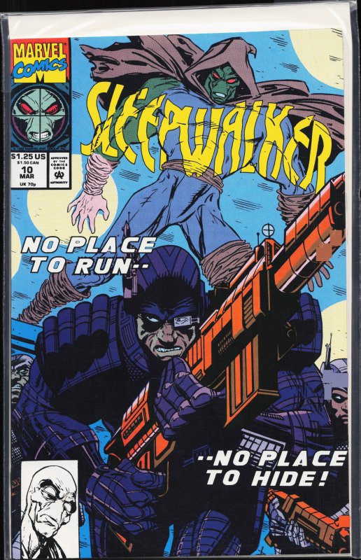 Sleepwalker #10 (1992) Sleepwalker | Comic Books - Modern Age, Marvel ...