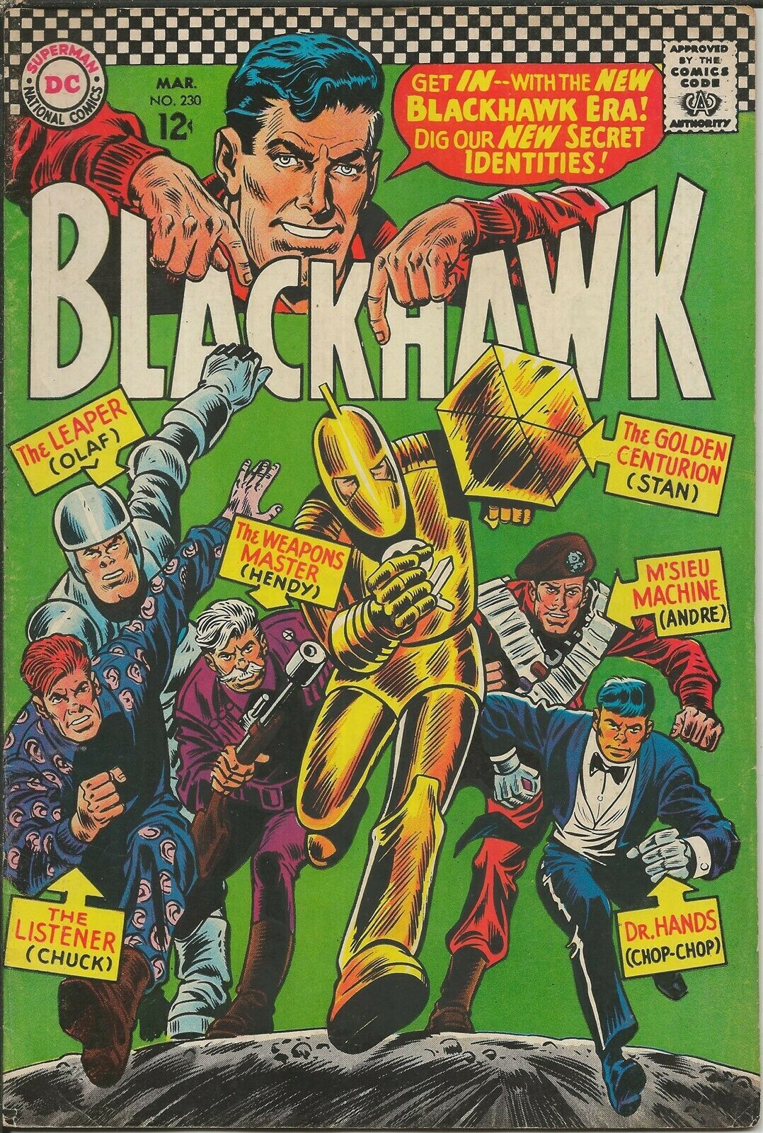 Blackhawk #230 ORIGINAL Vintage 1967 DC Comics | Comic Books - Silver ...