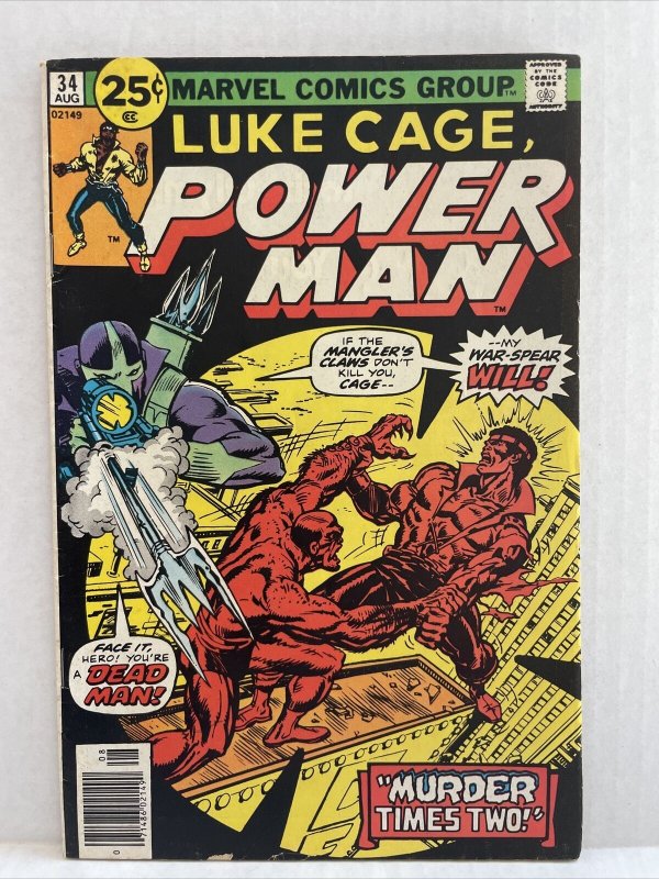 Luke Cage , Power Man #34 | Comic Books - Bronze Age, Marvel, Iron Fist ...
