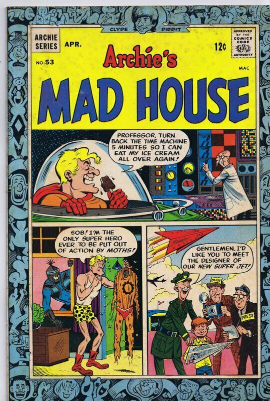 Archie's Madhouse #53 ORIGINAL Vintage 1966 Archie Comics | Comic Books ...