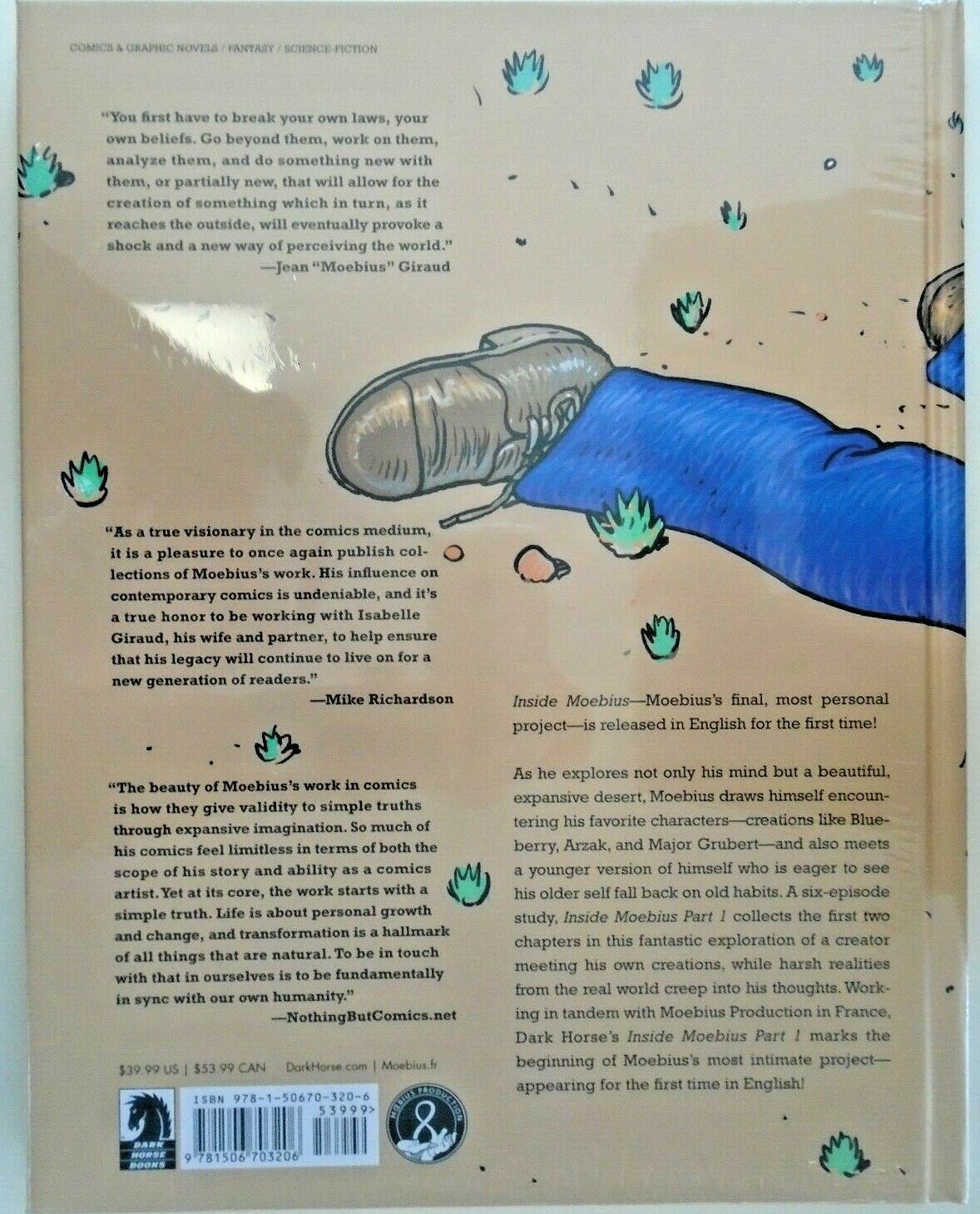 Moebius Library Inside moebius HC Vol 1; 40% Off | Comic Books - Modern ...