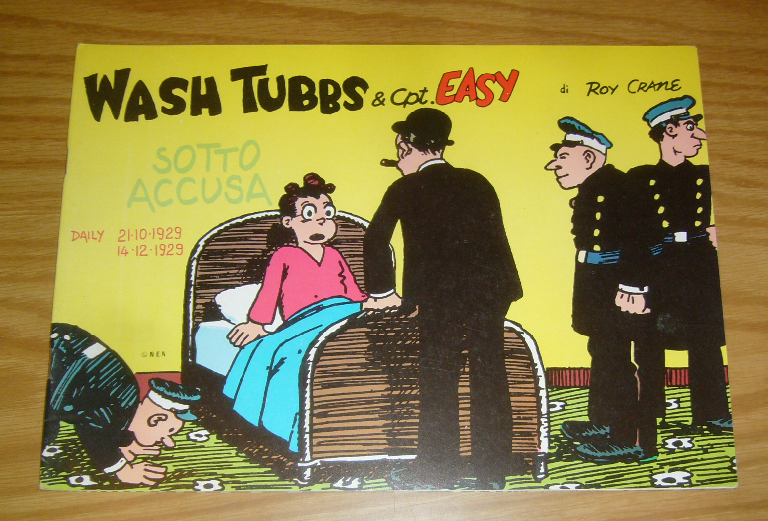 Wash Tubbs And Cpt. Easy (Italian Reprint) #24 FN ; Comic Art | | Comic ...