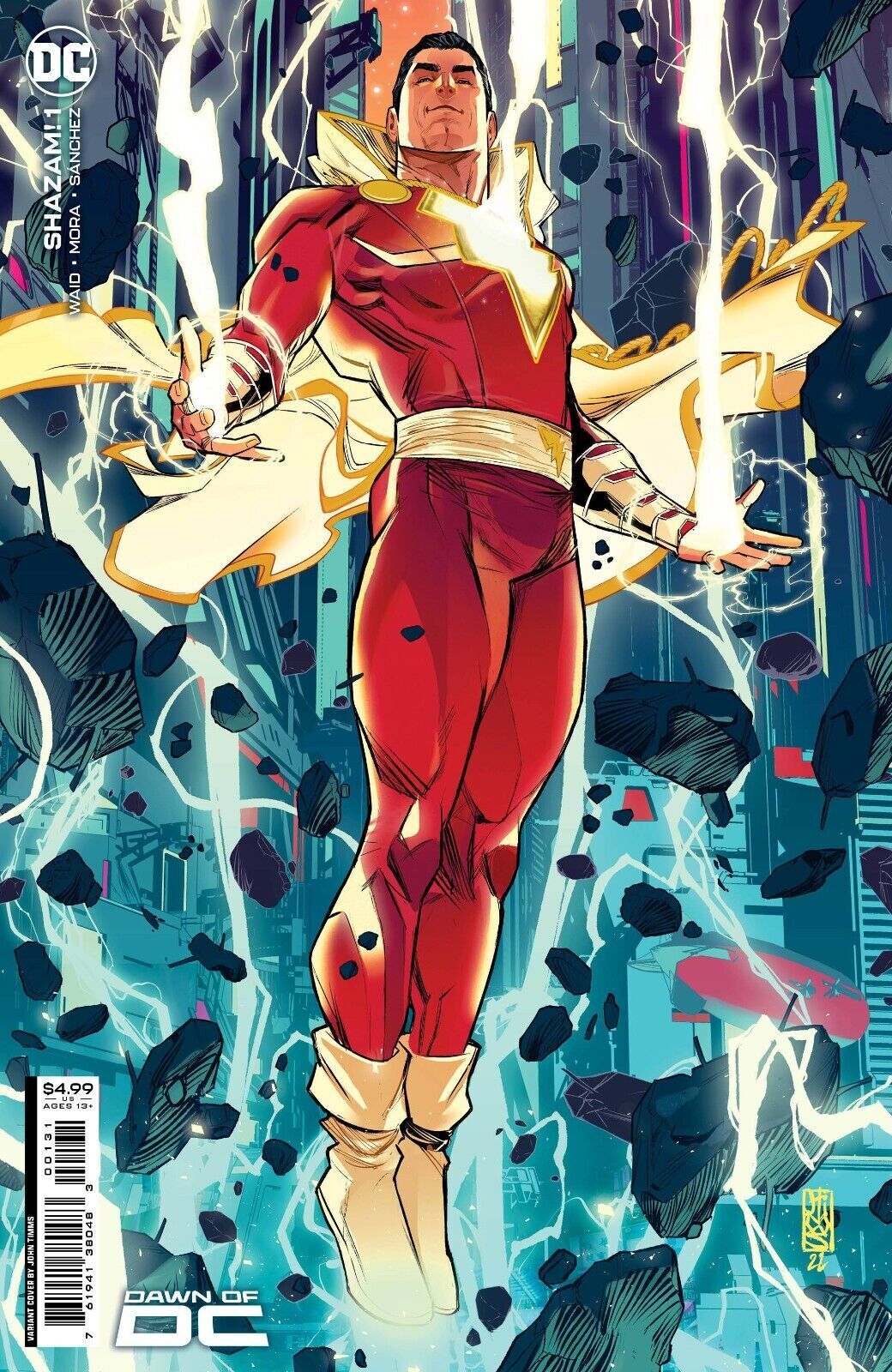 Shazam #1 CVR a + B + C + E 1:25 DOC Shaner 2023 SET of 4 Presale ...
