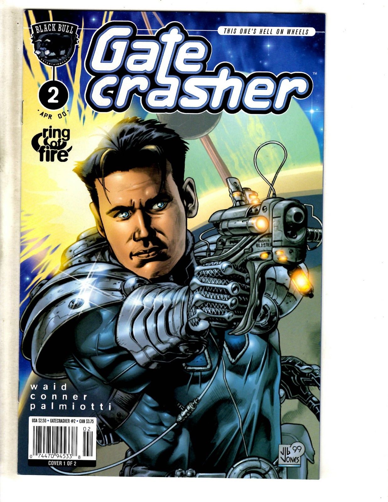 Lot Of 5 Gatecrasher Black Bull Comics Comic Books # 1 2 (3 Different ...