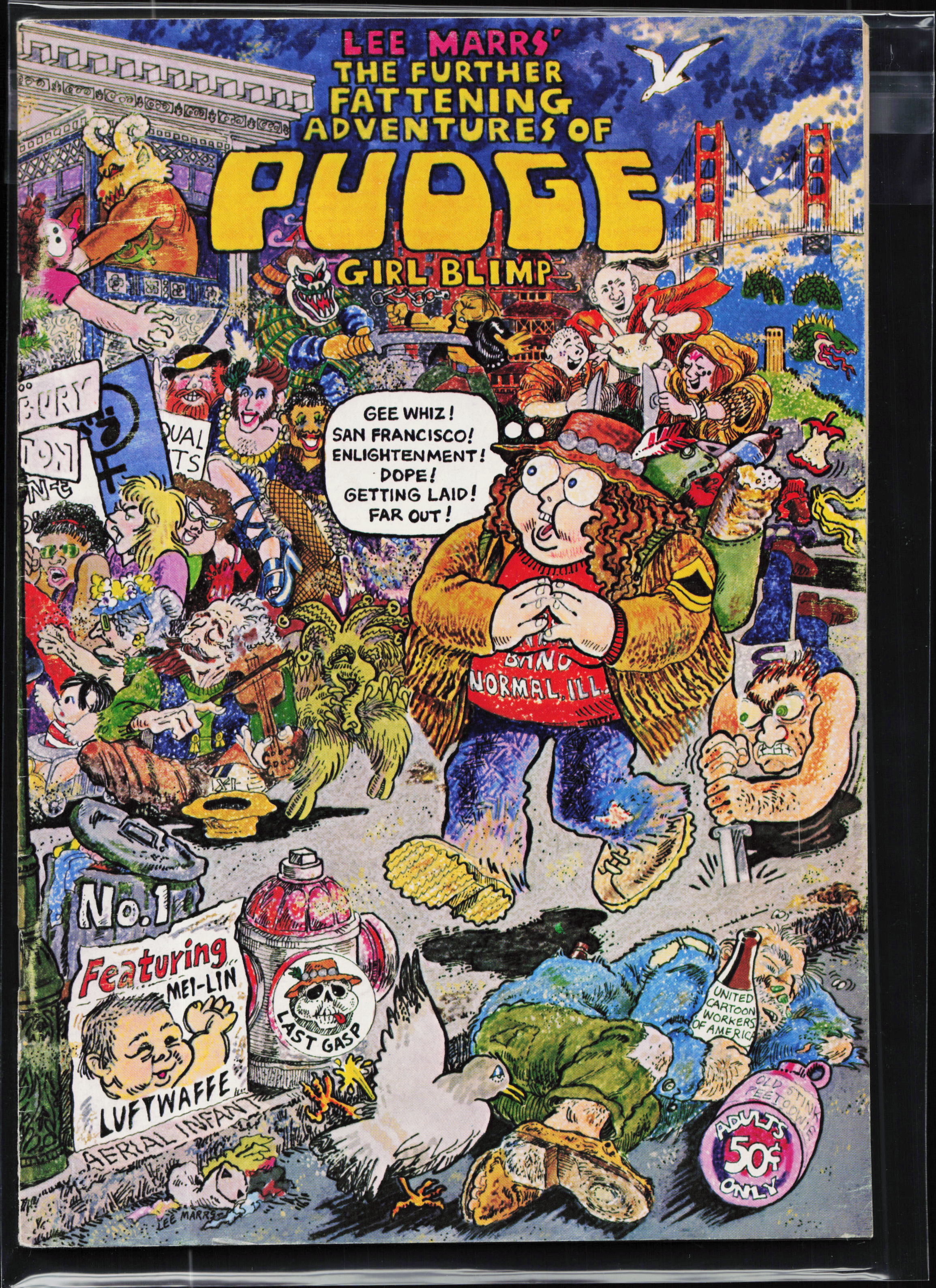 The Further Fattening Adventures of Pudge, Girl Blimp #1 (1973) | Comic ...