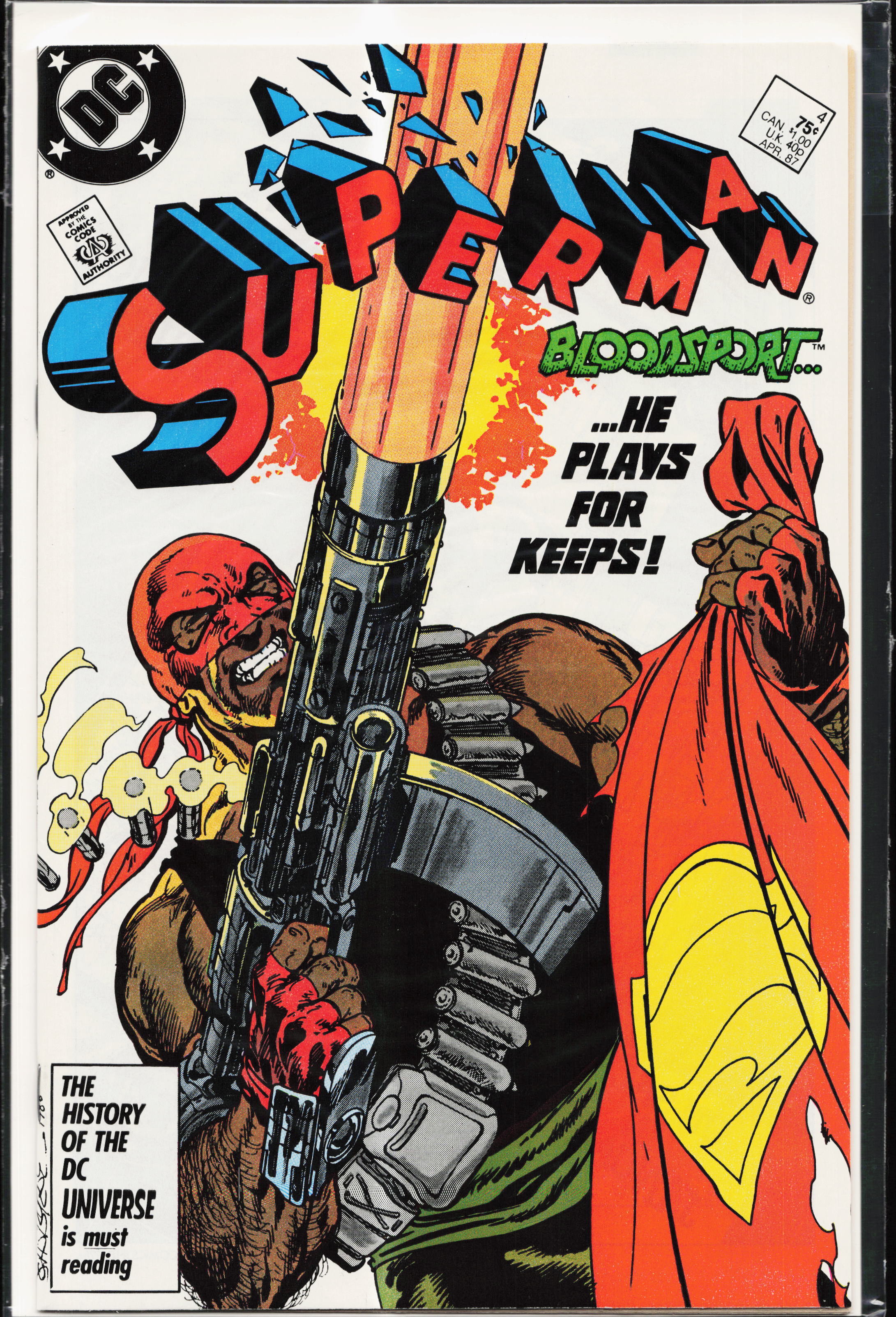 Superman #4 (1987) Superman [Key Issue] | Comic Books - Copper Age, DC ...