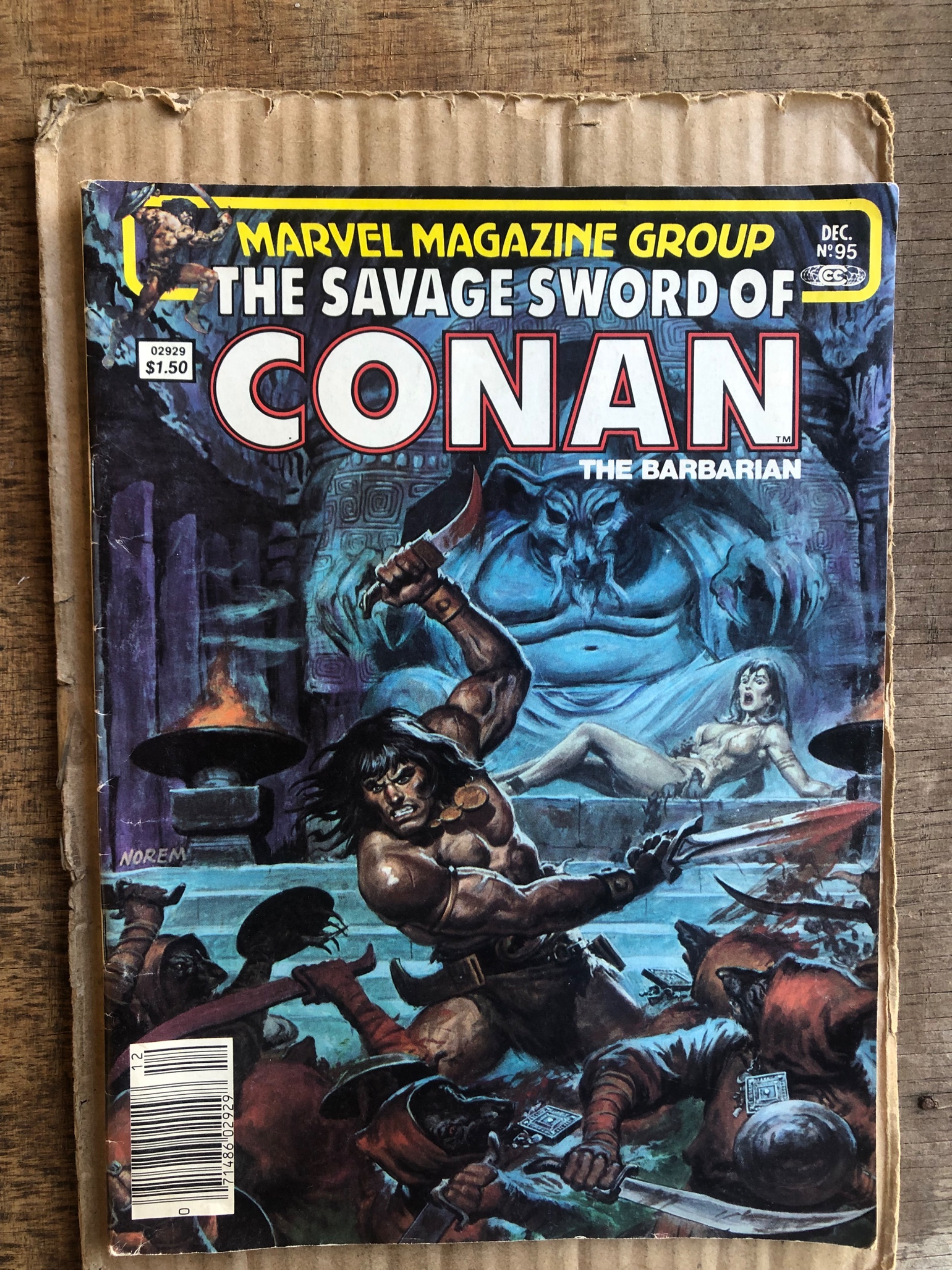 The Savage Sword of Conan #95 (1983) | Comic Books - Bronze Age, Marvel ...