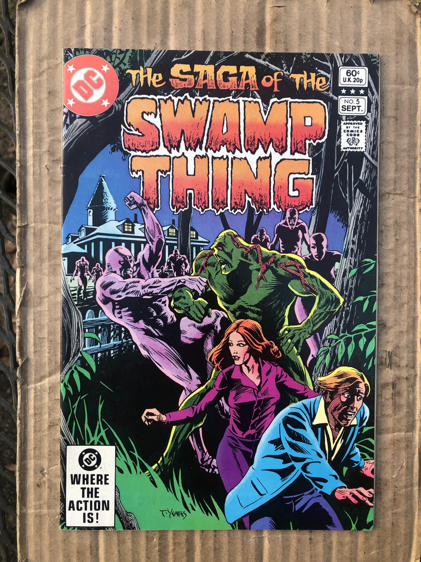 The Saga of Swamp Thing #5 Direct Edition (1982) | Comic Books - Bronze ...