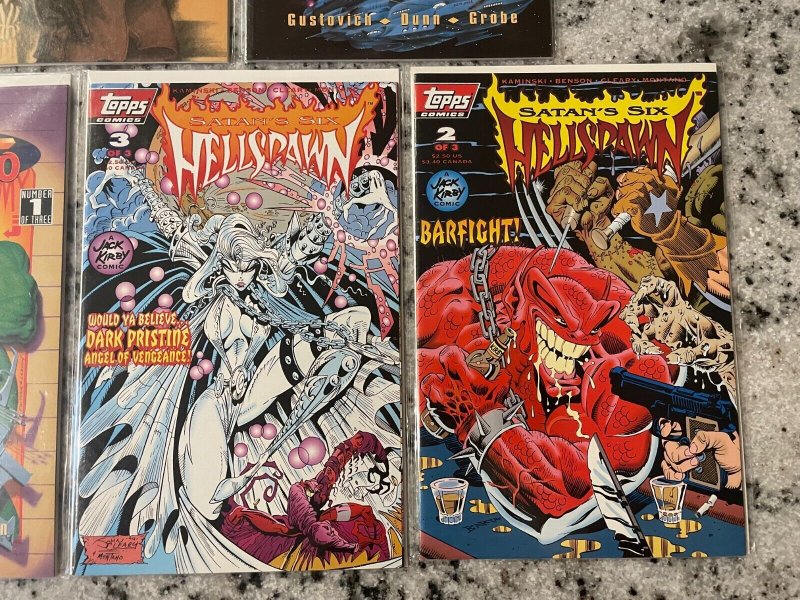 5 Comics Satan's Six Hellspawn 2 3 + Bill Galactic Hero 1 2 + Martian 1 NM RH22 | Comic Books ...