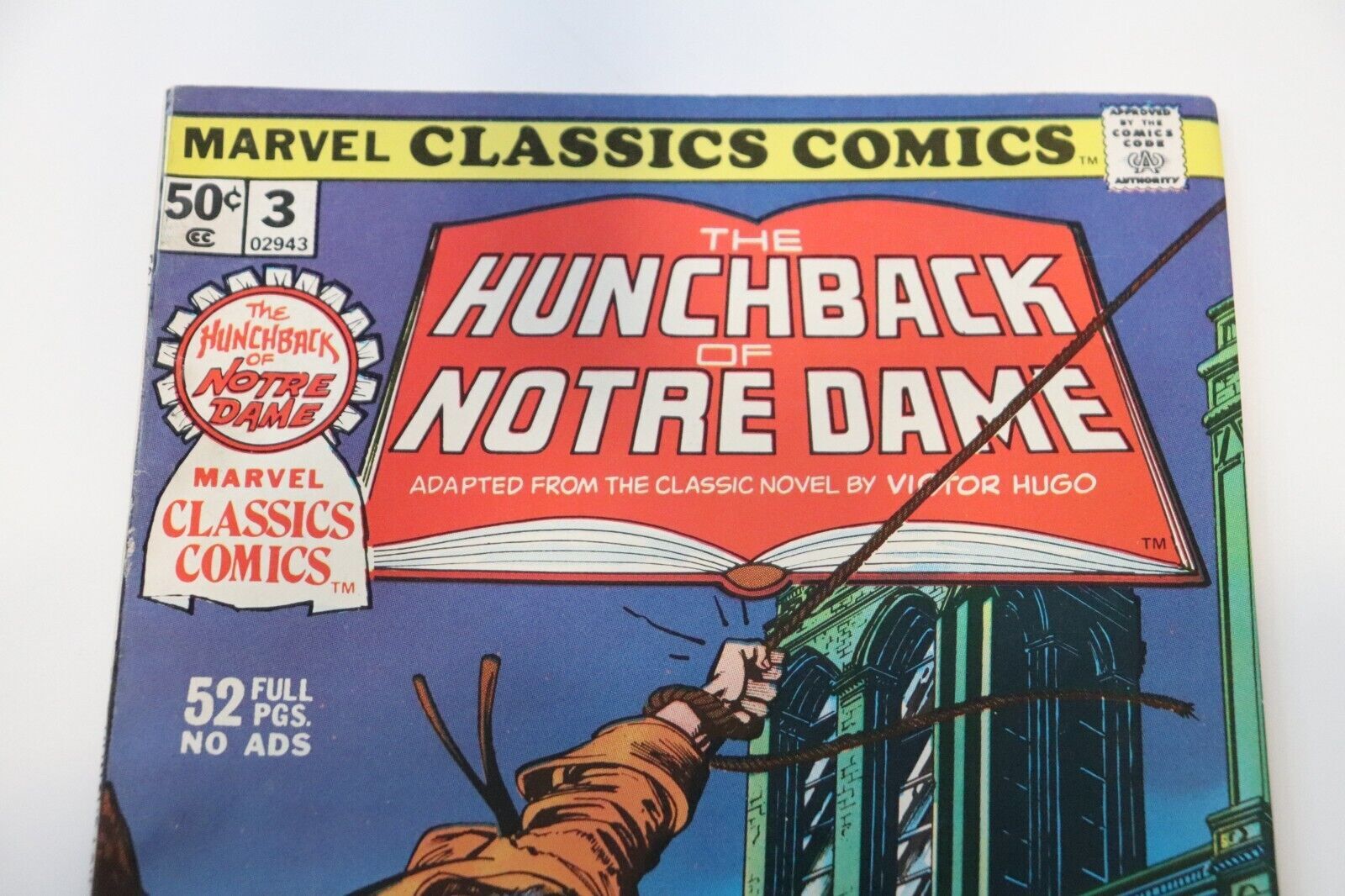 Marvel Classic Comics #3 1976 Marvel Comics Hunchback Of Notre Dame ...