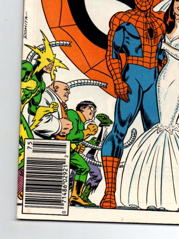 Amazing Spider-Man Annual #21 newsstand - Wedding Issue - 1987 - VF ...
