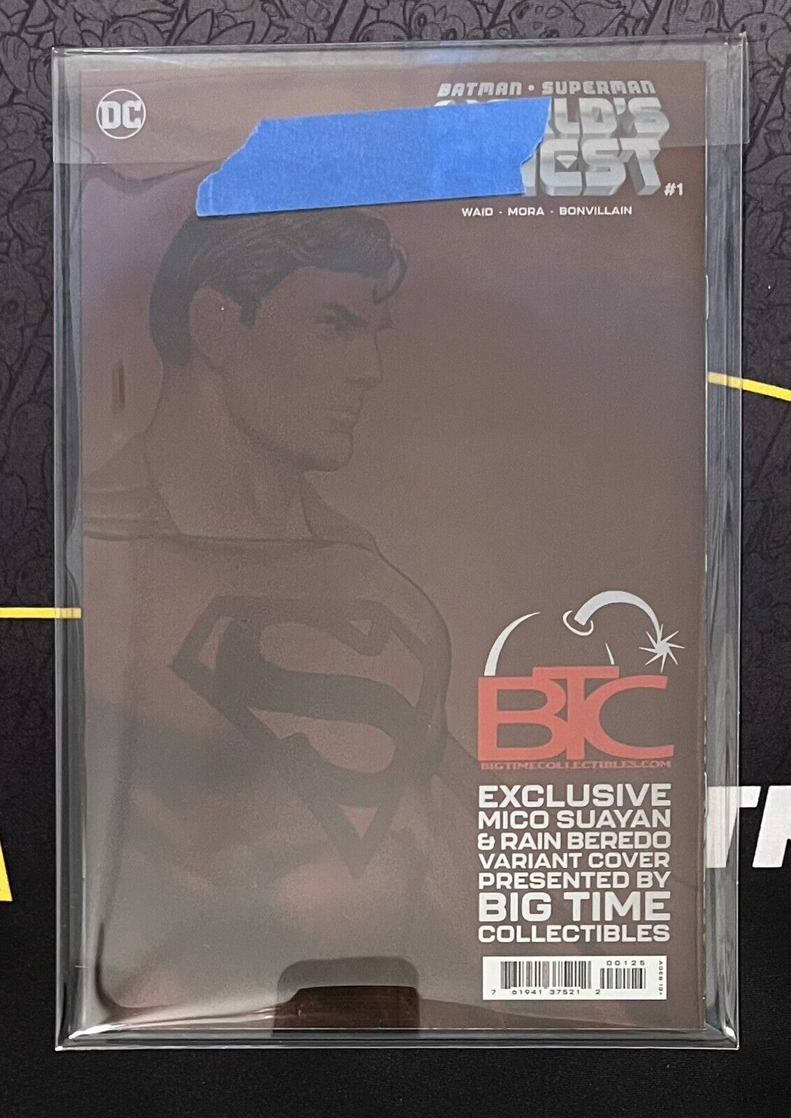 Batman Superman World's Finest #1 BTC A Edition Mico Suayan Foil ...