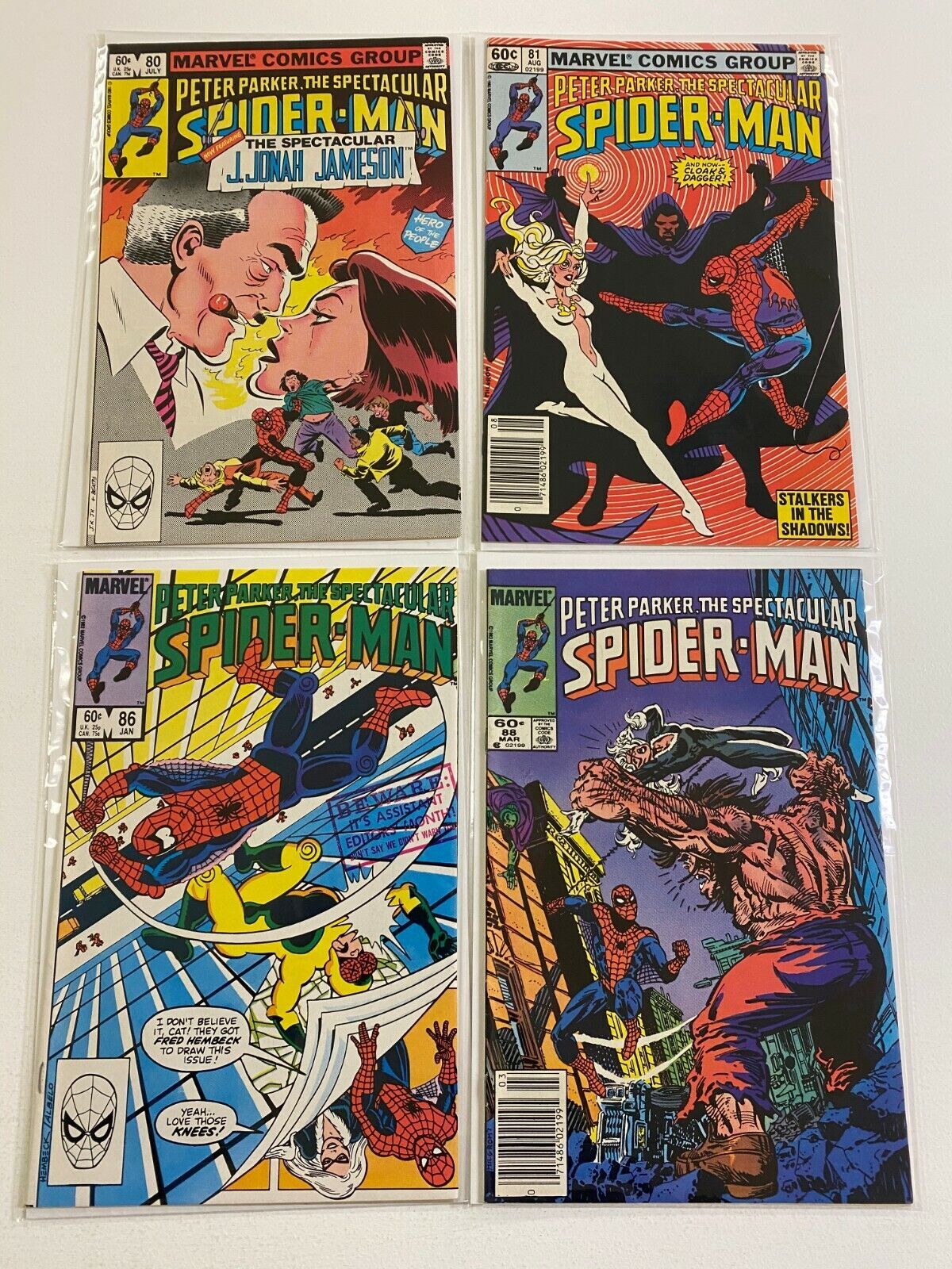 Spectacular Spider-Man lot 20 diff from:#60-88 6.0 FN (1981-84) | Comic ...