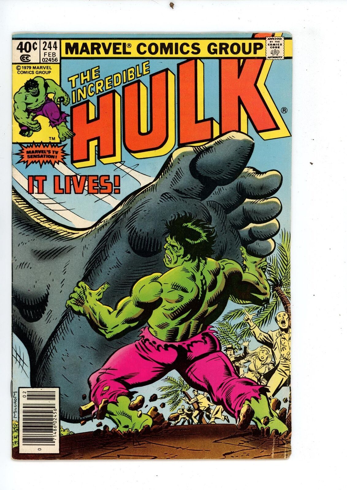 The Incredible Hulk #244 (1980) Hulk Marvel Comics | Comic Books ...