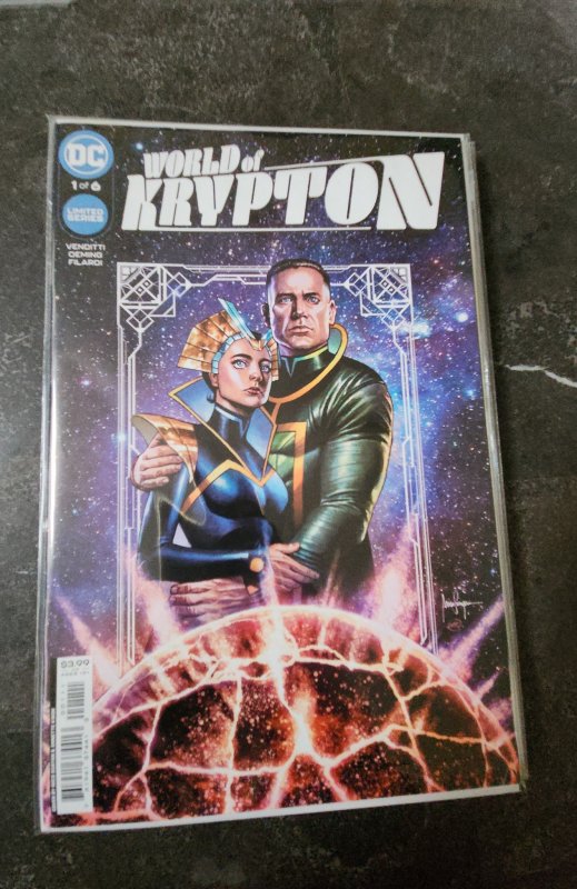 World of Krypton #1 Mico Suayan Cover (2022) | Comic Books - Modern Age ...