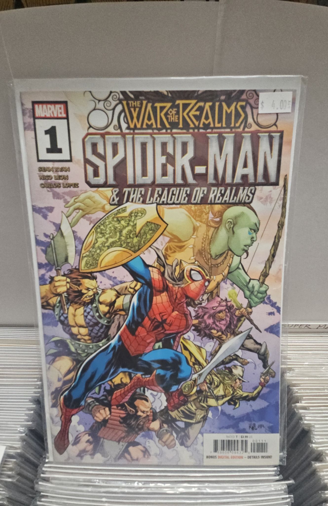 War of the Realms: Spider-Man & the League of Realms #1 (2019) | Comic ...