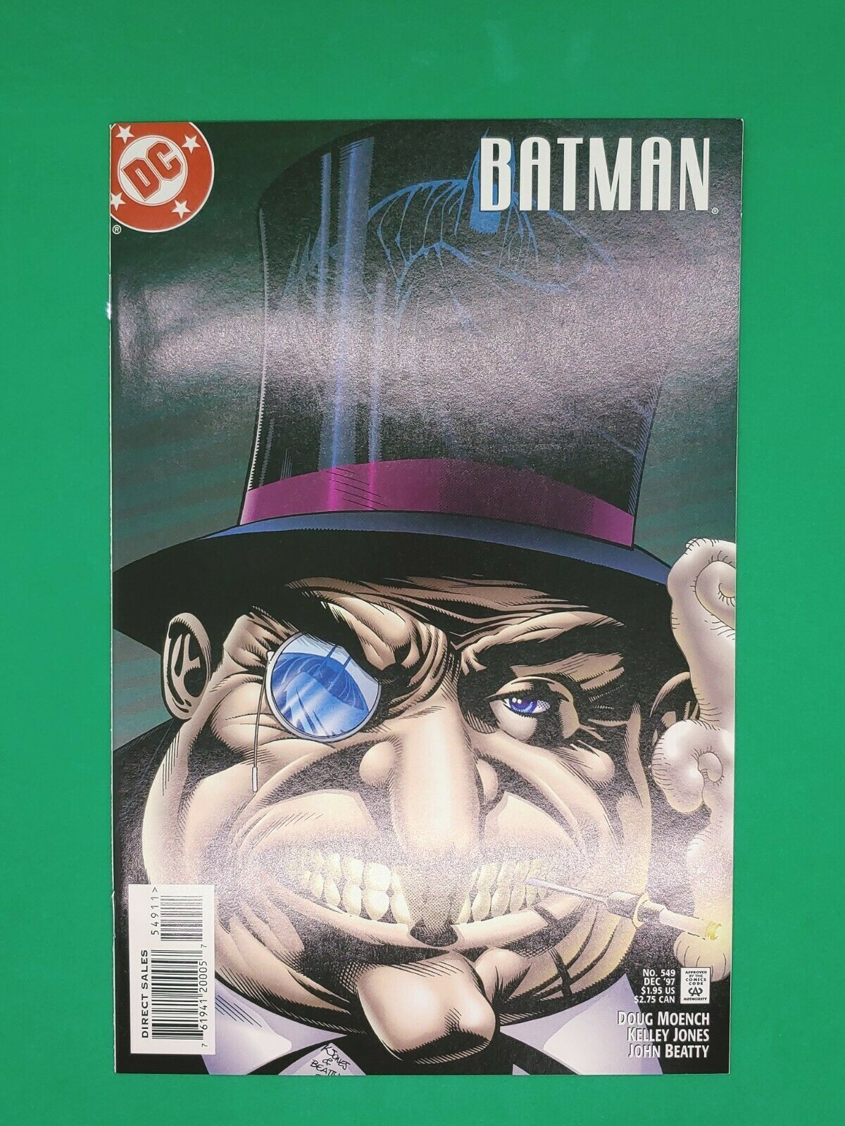 Batman #549 "The Penguin Returns Part 2 The Egyptian Falcon" NM- DC ...