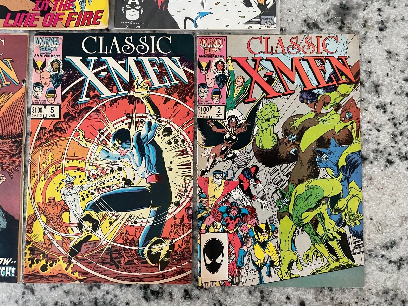 5 Classic X-Men Marvel Comic Books # 2 5 26 63 92 Hulk Thor Wolverine 4 ...