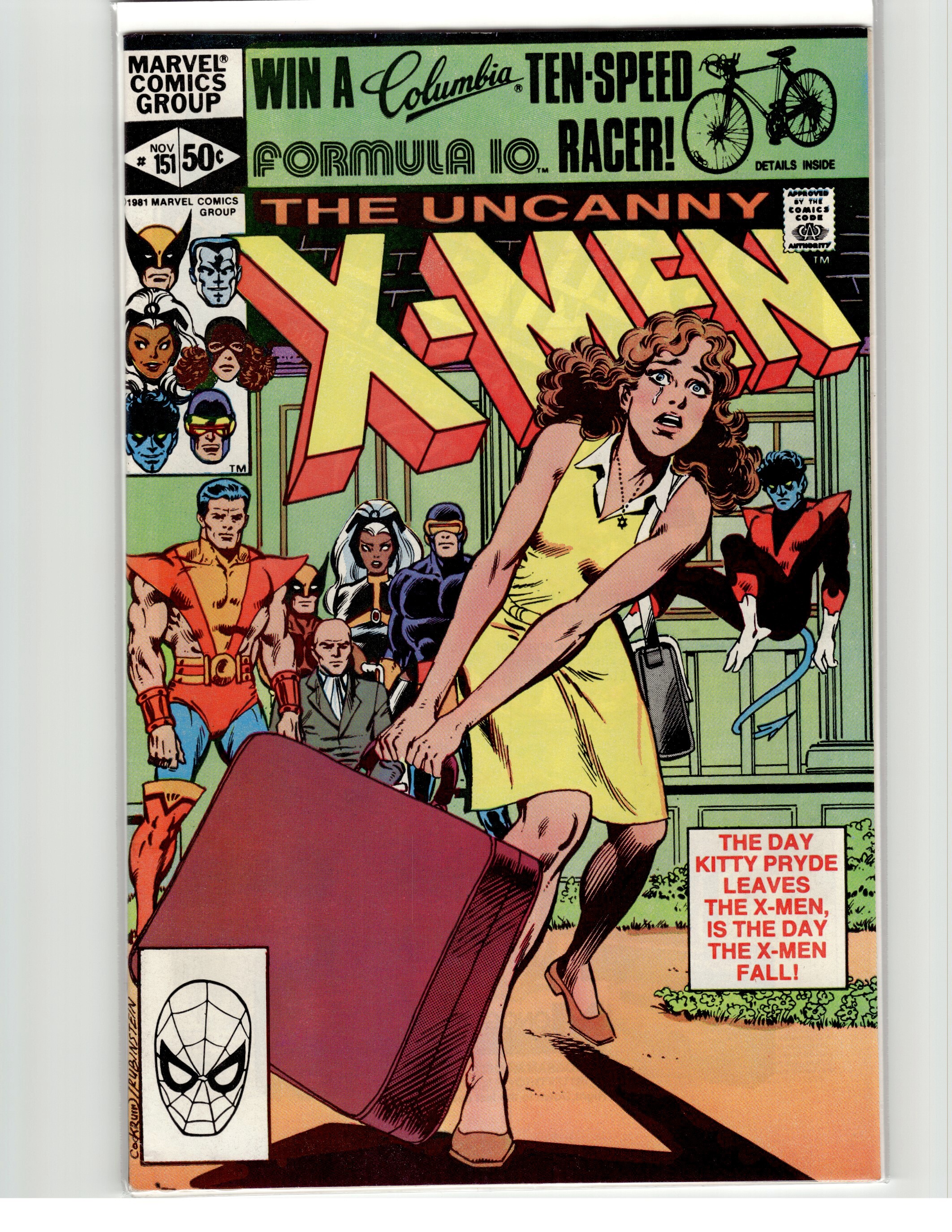 The Uncanny X-Men #151 (1981) X-Men | Comic Books - Bronze Age, Marvel ...