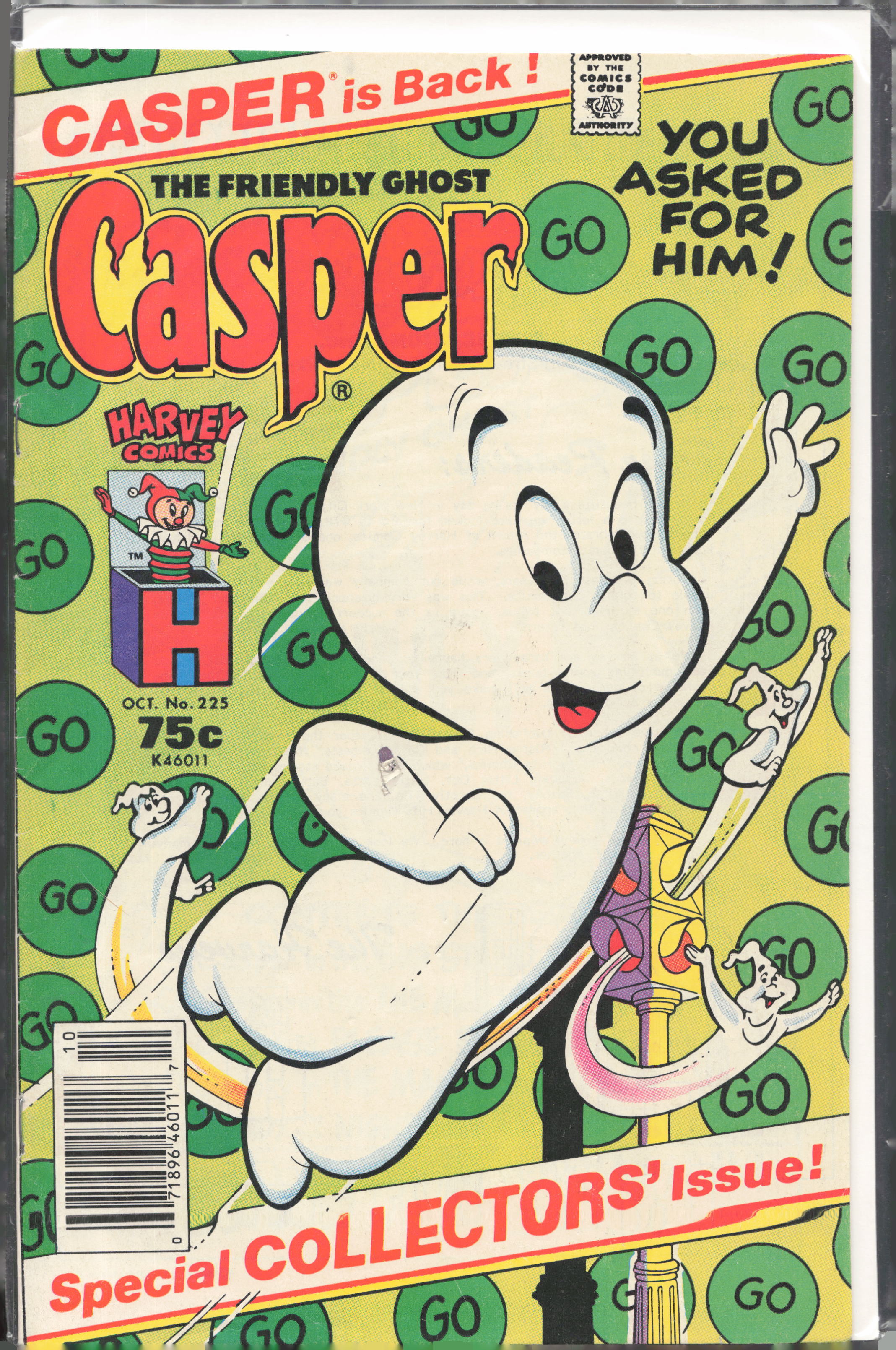 The Friendly Ghost Casper #225 (1986) Casper | Comic Books - Copper Age ...